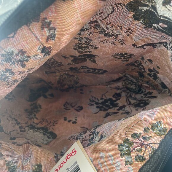 Signare | Bags | Nwt Tapestry Flower Fold Up Bag Foldaway By Signare ...